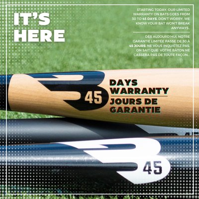 B45 Baseball - Yellow Birch Baseball Bats and Baseball Equipment