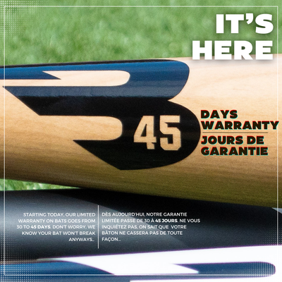 B45 Baseball - Yellow Birch Baseball Bats and Baseball Equipment